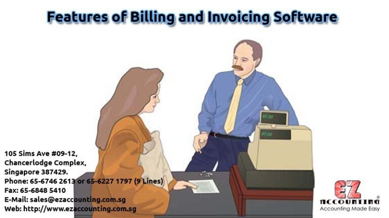 Features of Billing and Invoicing Software | Ez Accounting